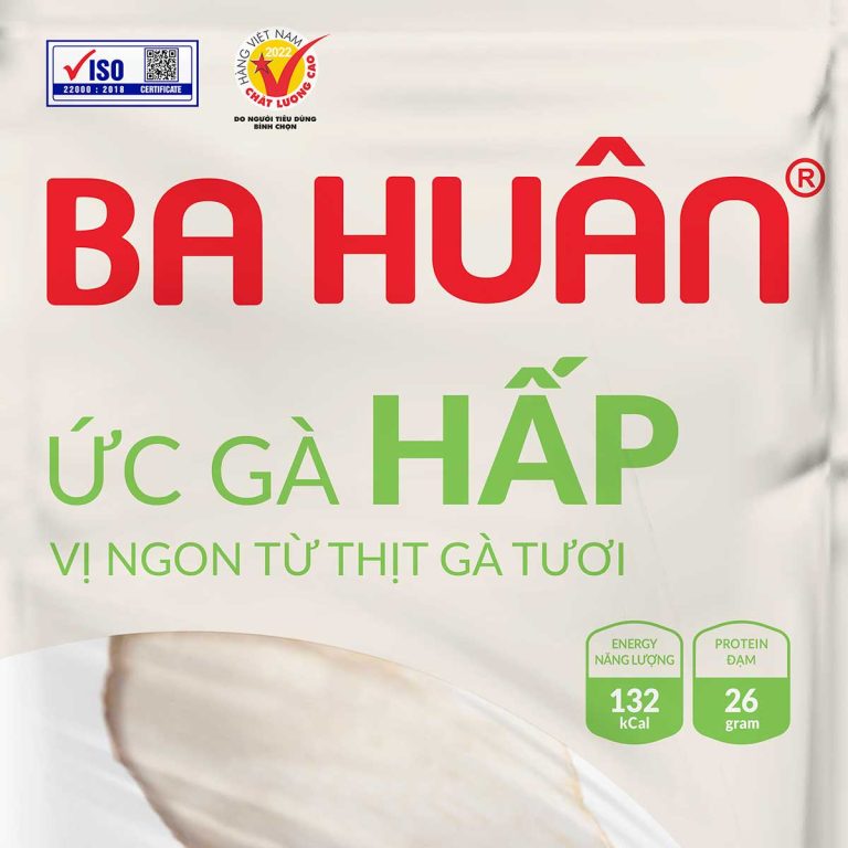 Instant steamed chicken breast - Ba Huan Corporation
