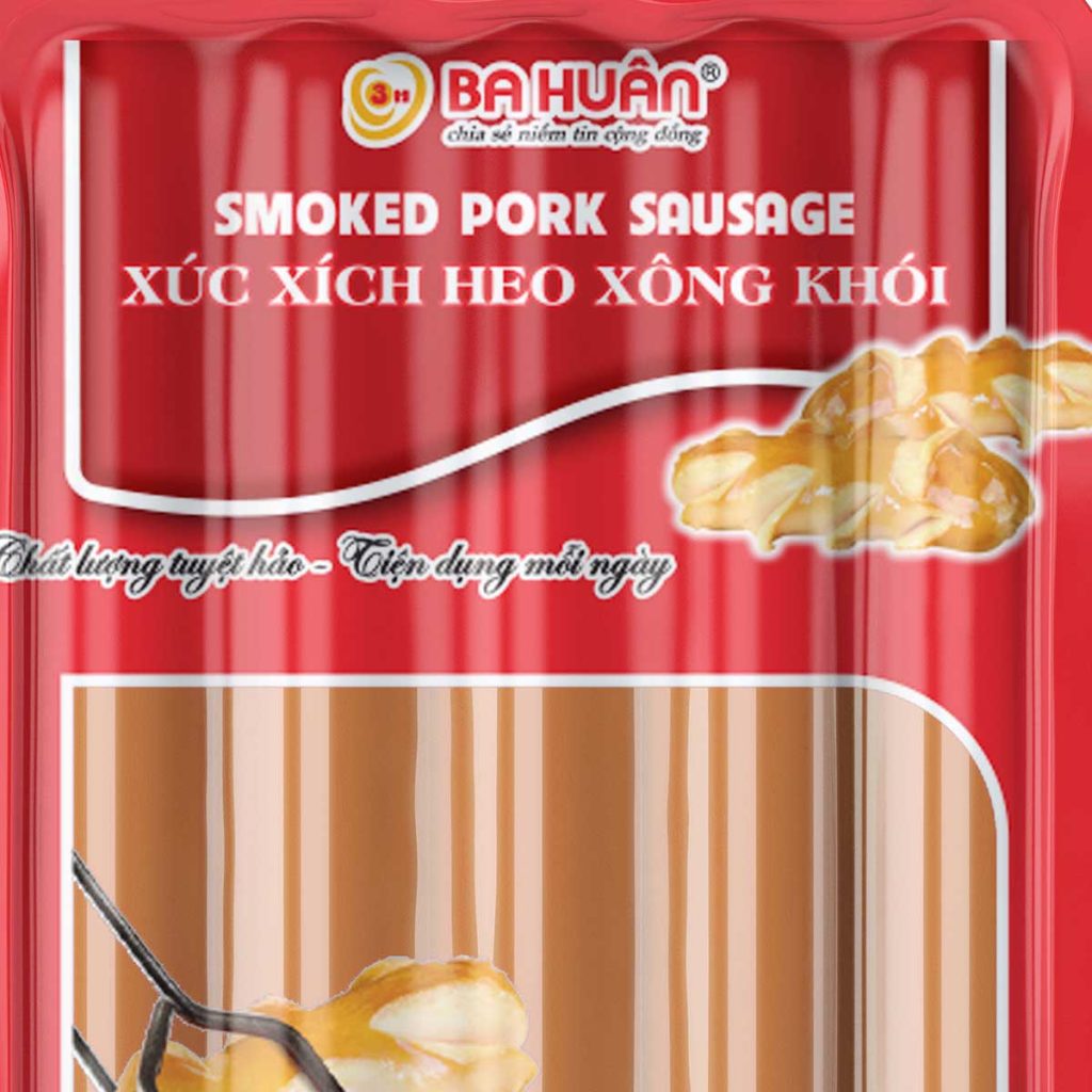 Xúc xích xông khói Heo - Công ty Cổ phần Ba Huân