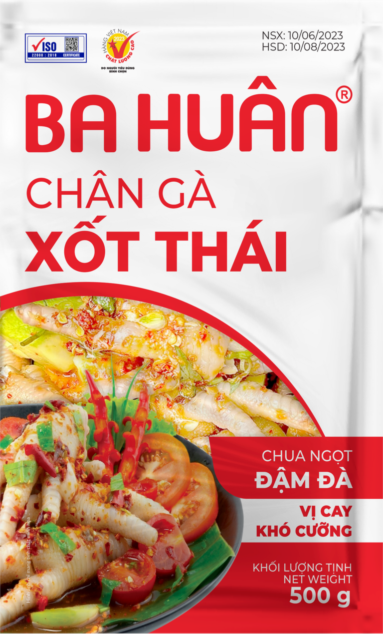Chân gà xốt Thái - Công ty Cổ phần Ba Huân